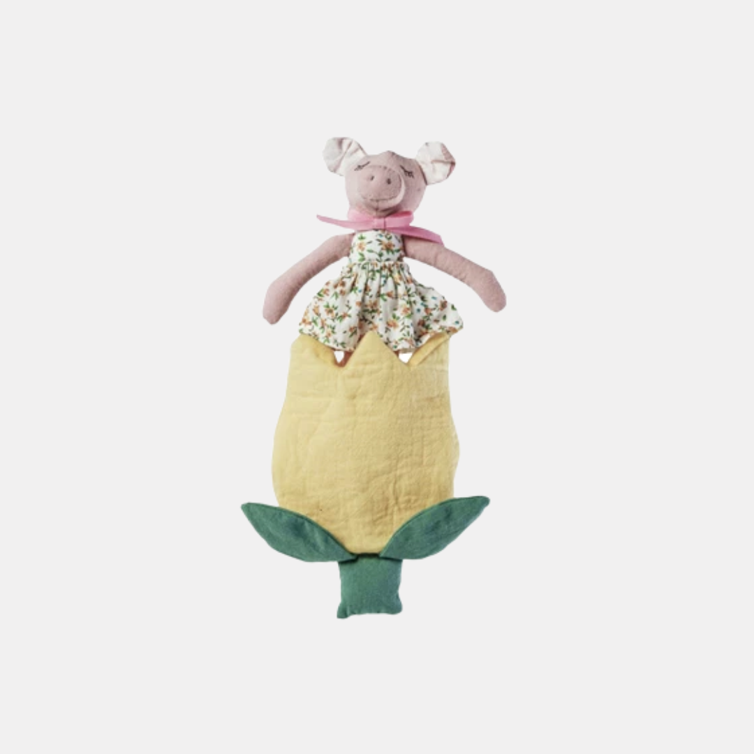 Pig + Tulip Pocket Plushie – Riley Grae Store