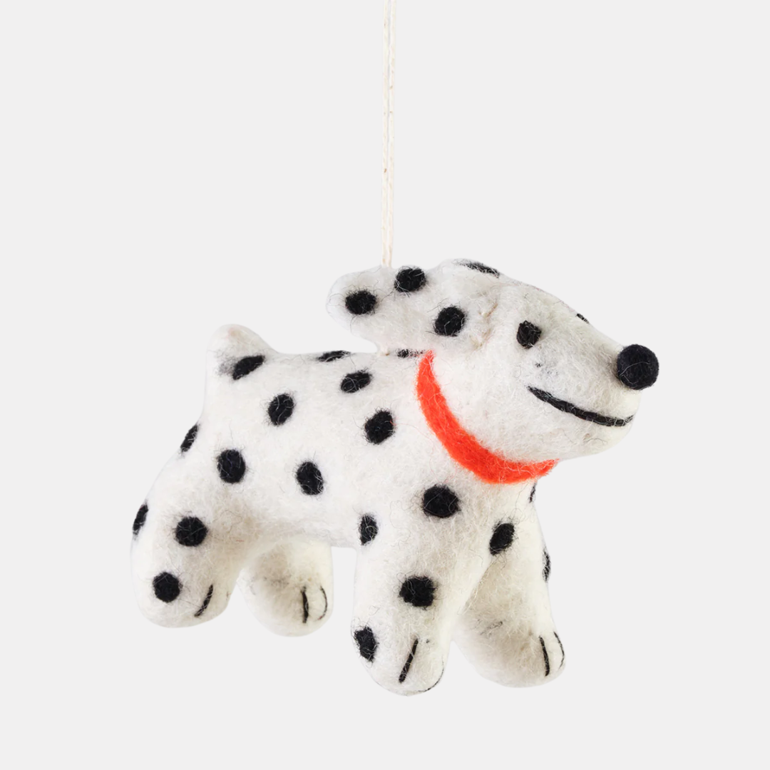 Eric, the Spotty Dog Hanging Felt Ornament – Riley Grae Store