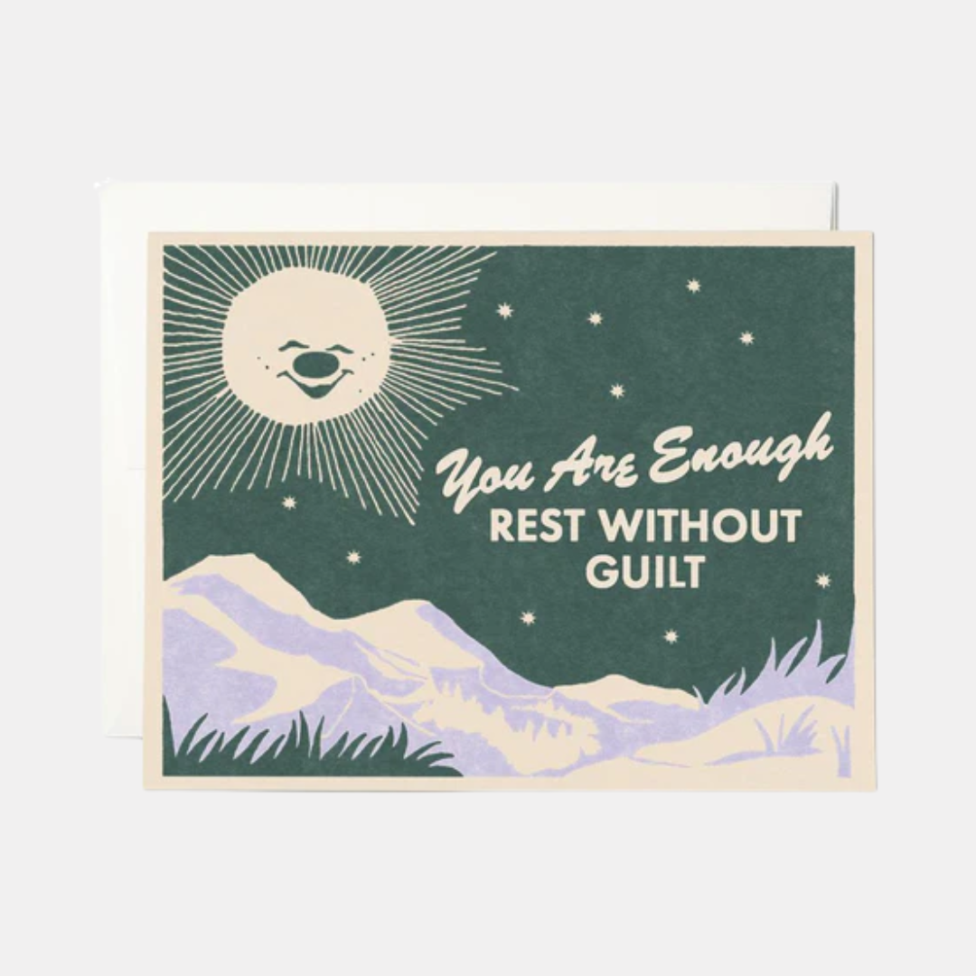 Rest Without Guilt Card – Riley Grae Store