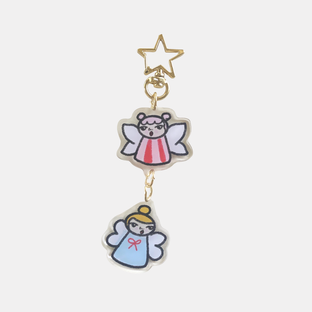 Munbeibi Fairy Friends Keychain – Riley Grae Store